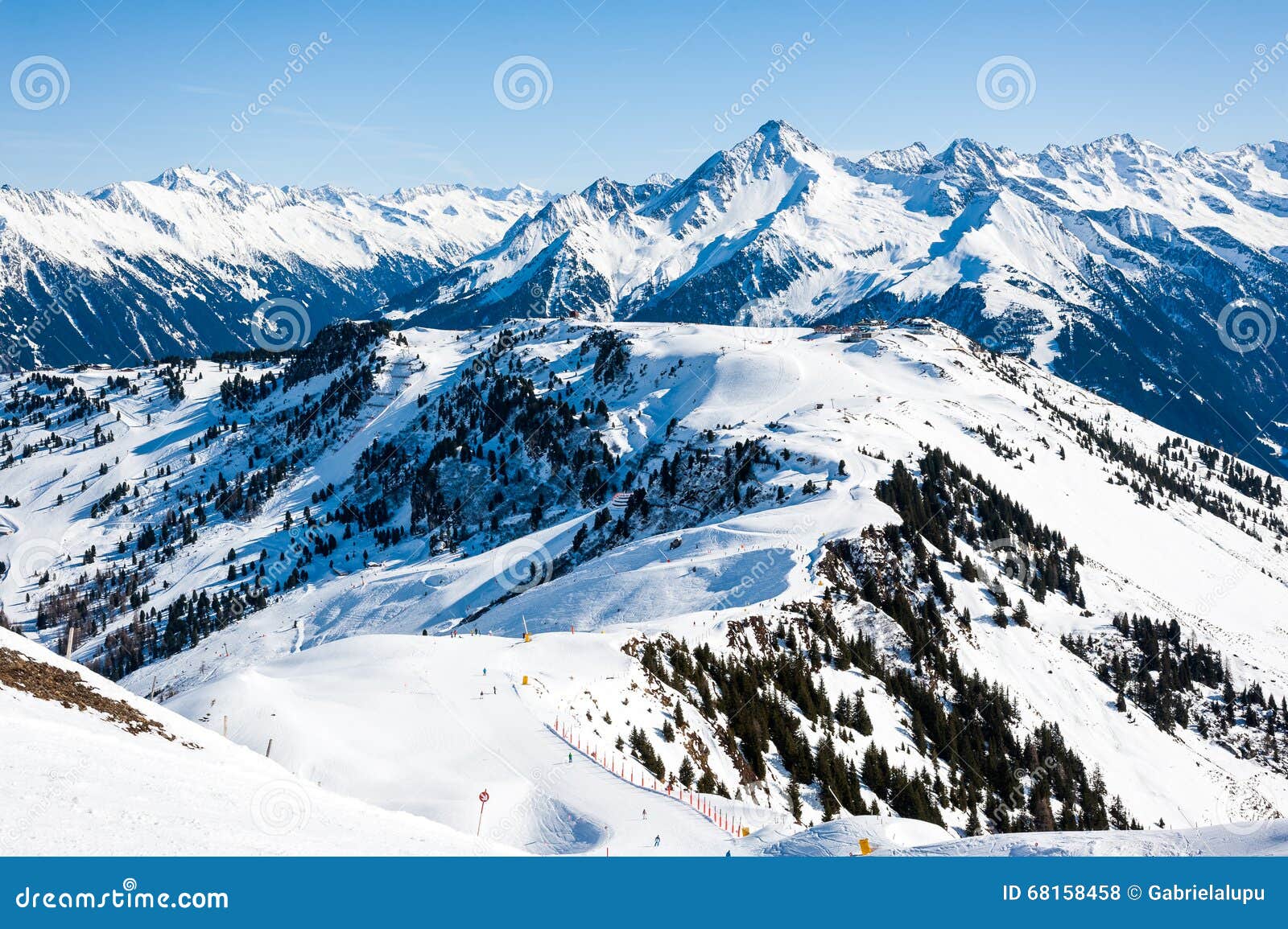 Mayrhofen, Austria stock photo. Image of action, holiday - 68158458