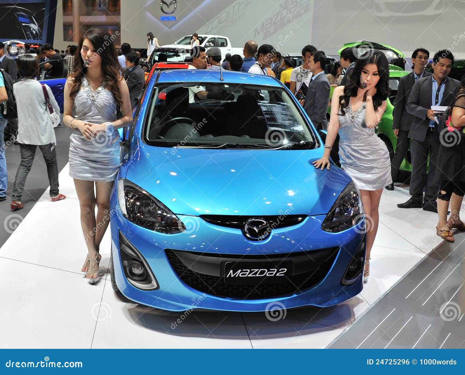 Mazda 2 on Display at a Motor Show Editorial Photo - Image of industry ...