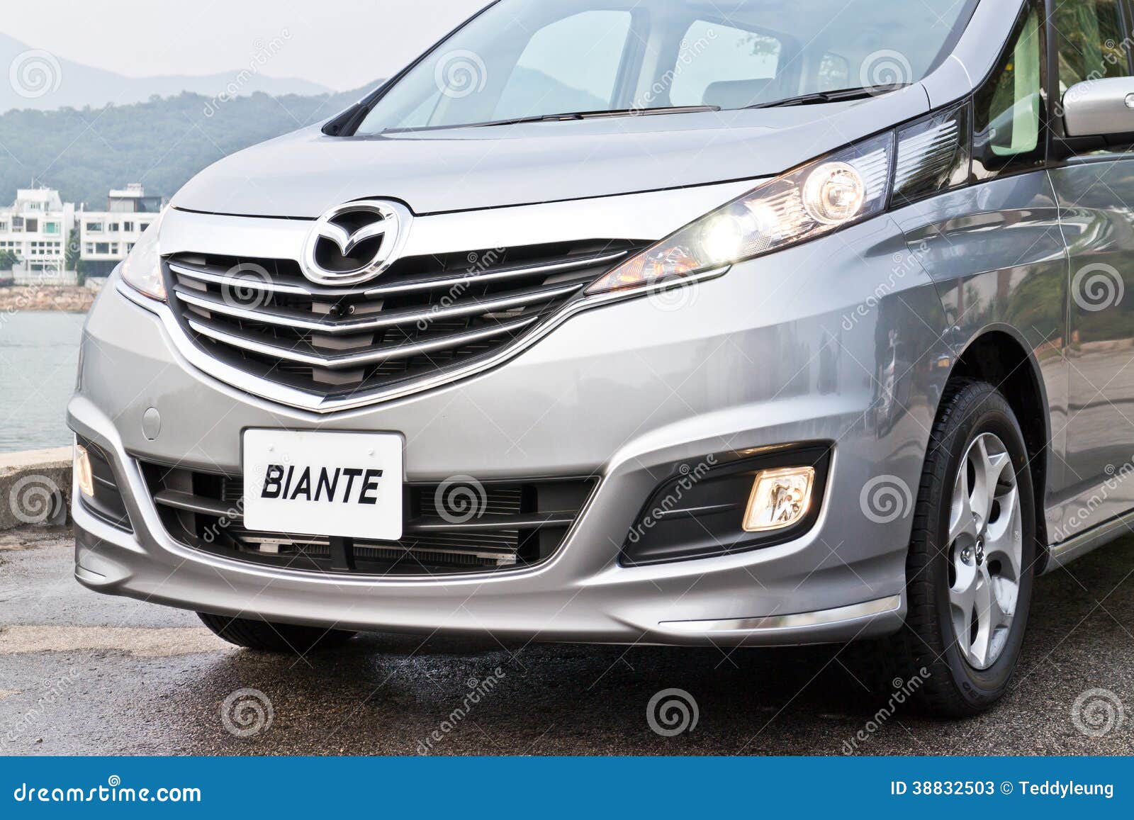 Mazda BIANTE 2013 Model MPV Editorial Stock Photo - Image of transport ...