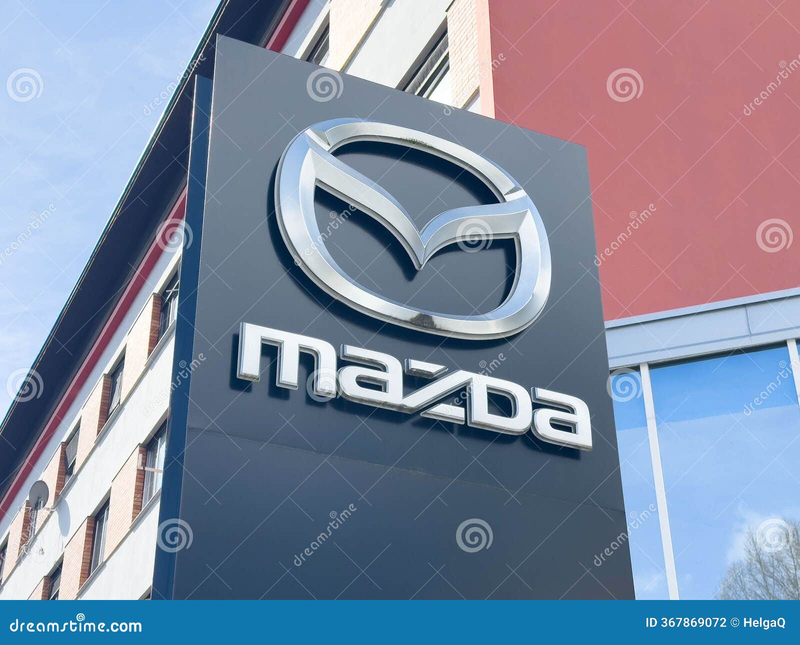 New Mazda Logo, Mazda Icon Vector Illustration | CartoonDealer.com ...