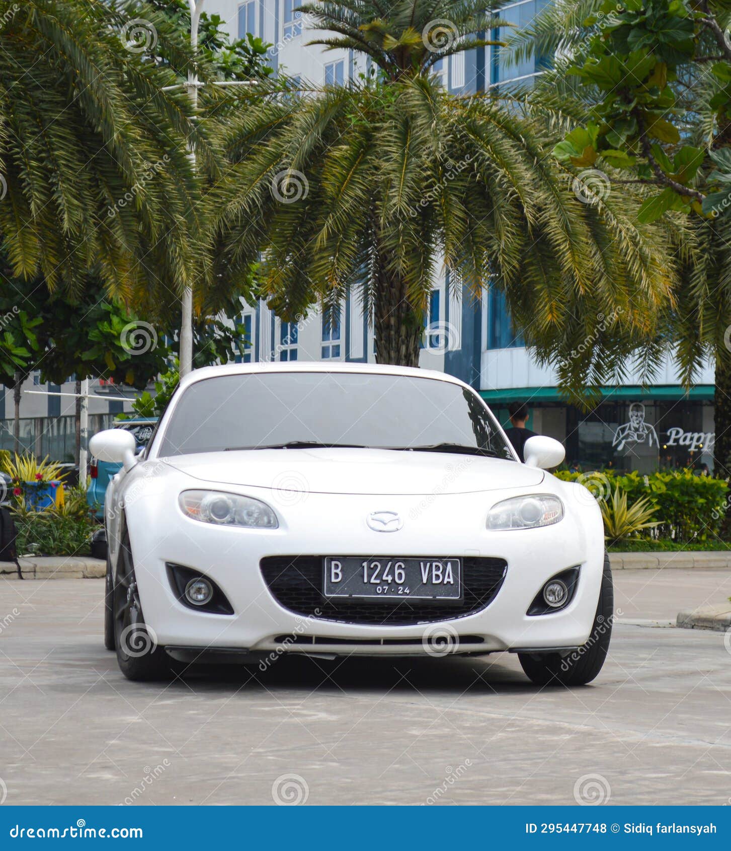 Mazda MX 5 RF editorial stock photo. Image of tanjung - 295447748