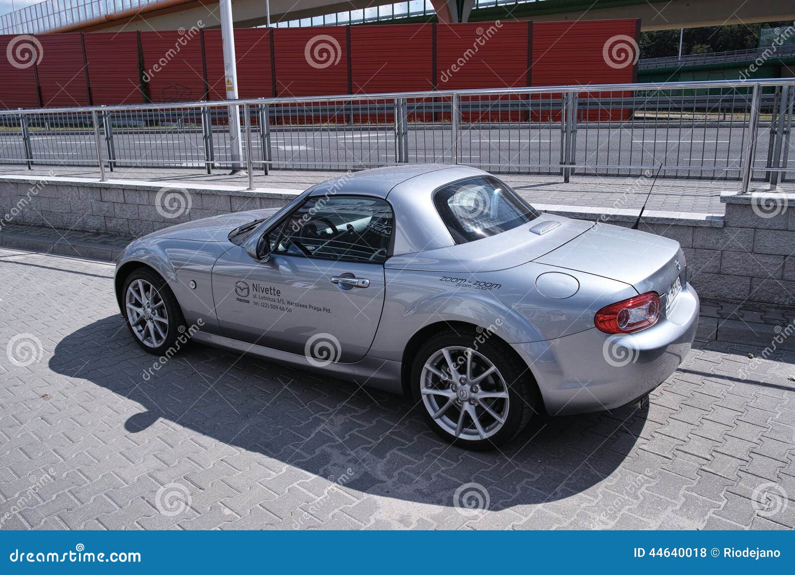 Mazda MX-5 editorial stock photo. Image of barrier, fastest - 44640018
