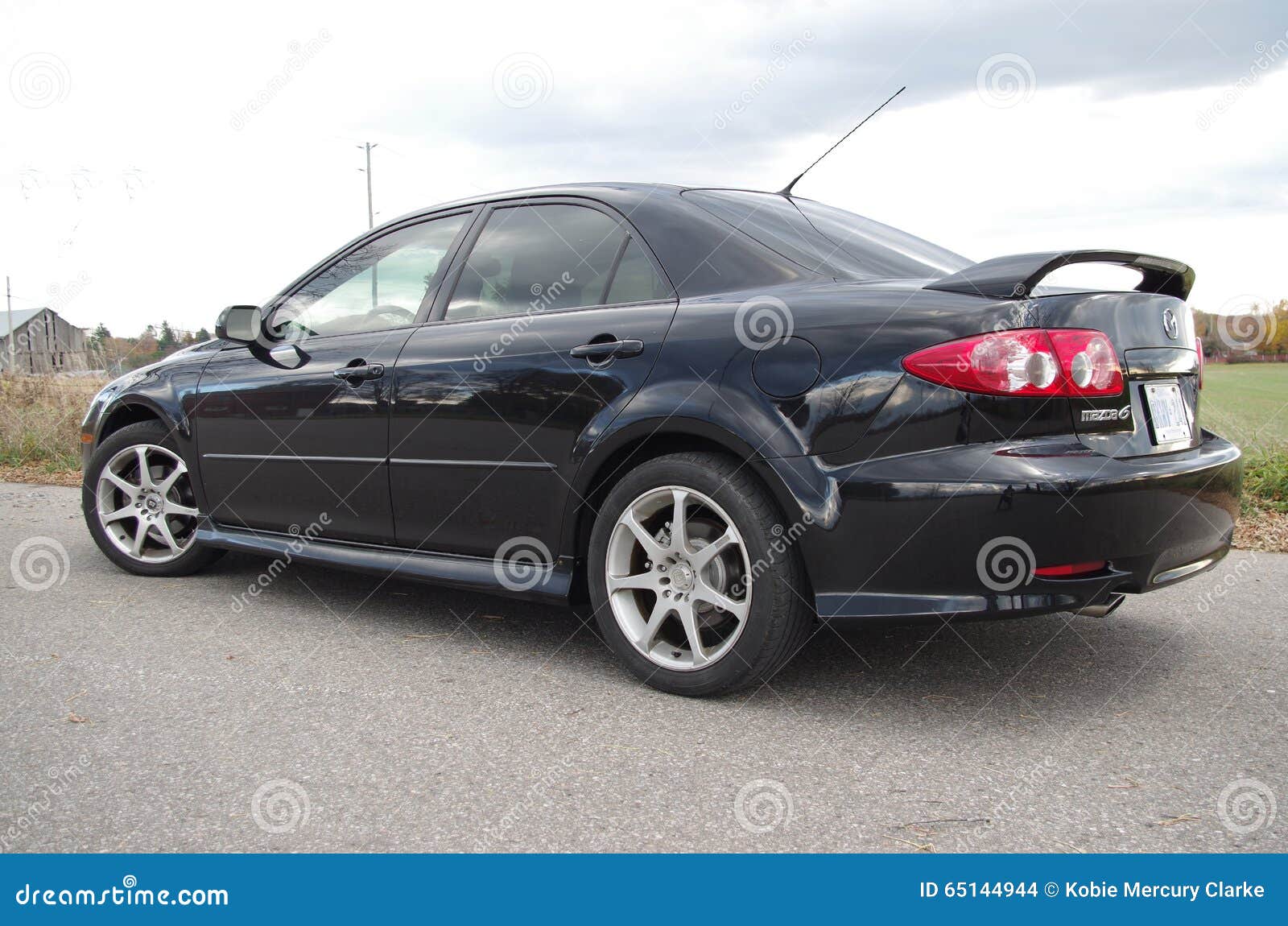 2004 Mazda 6s (V6) with Motegi Mr7 Wheels Editorial Stock Image - Image ...