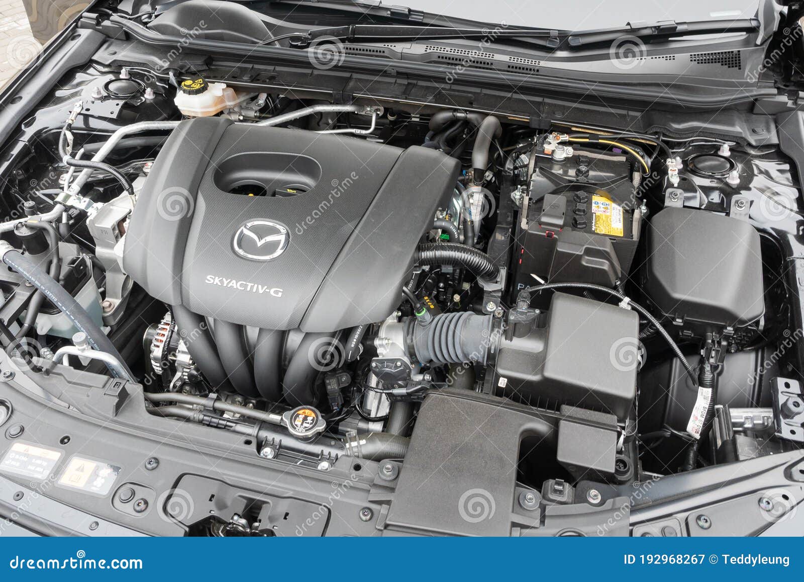 Mazda3 Sedan 2020 Engine editorial photography. Image of luxury - 192968267