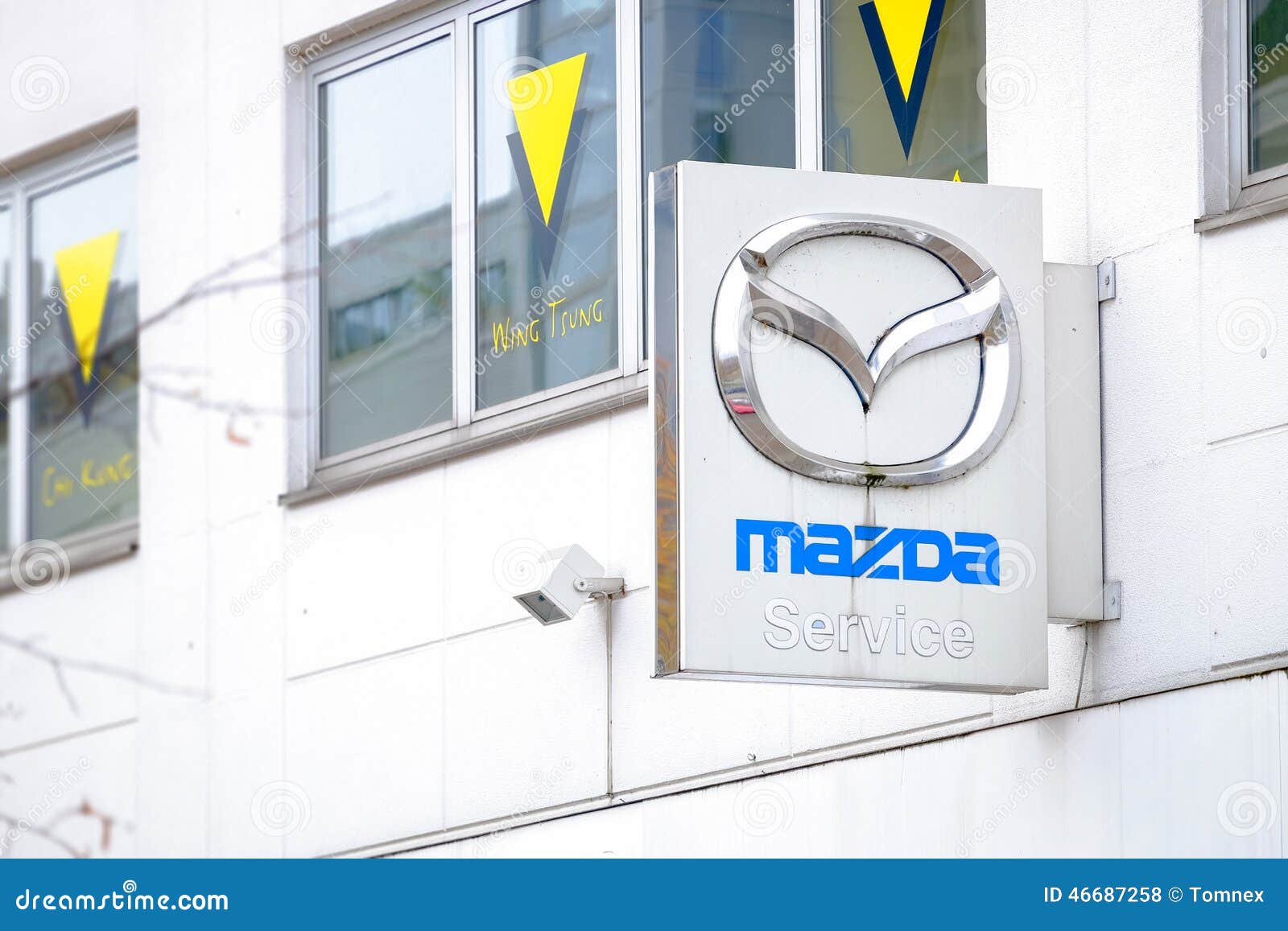 Mazda Service editorial stock photo. Image of mazda, service - 46687258