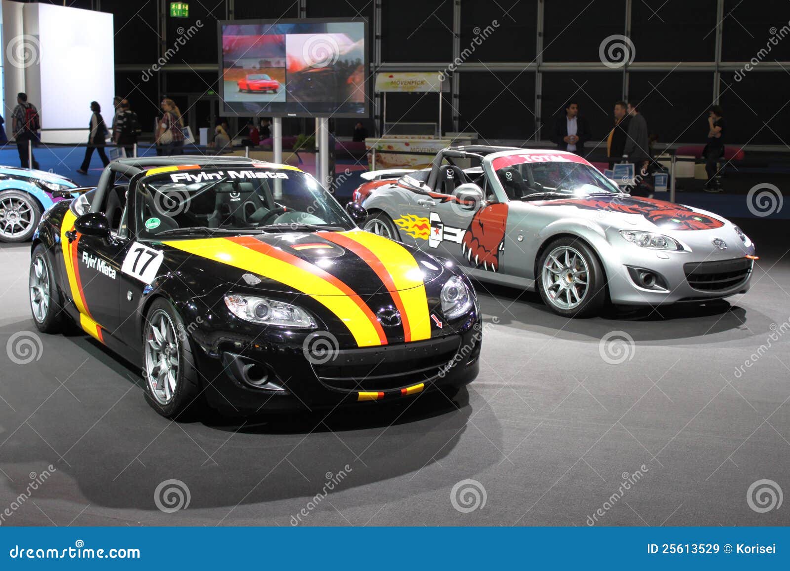 Mazda sports cars editorial stock image. Image of prestige - 25613529