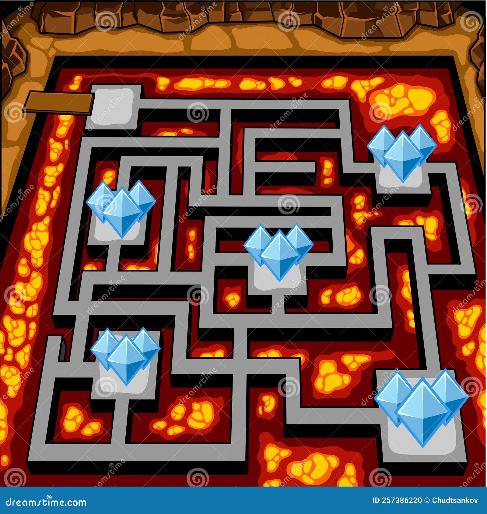 Volcanic Maze Stock Illustrations – 1 Volcanic Maze Stock Illustrations ...