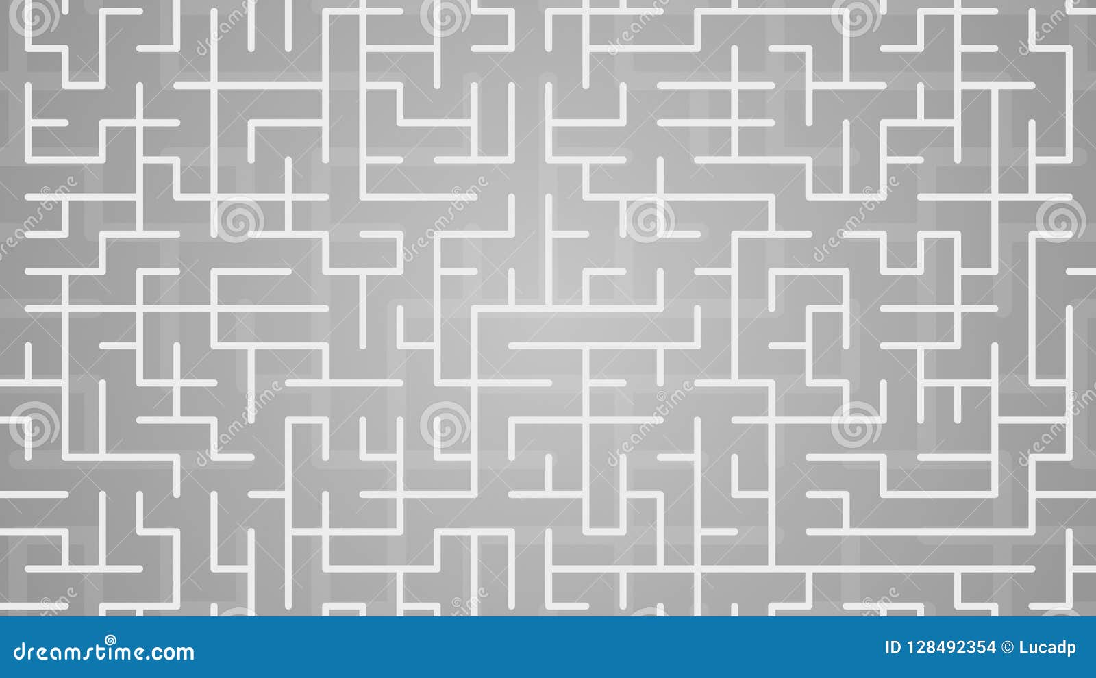 Maze Background Illustration Stock Illustration - Illustration of guide ...