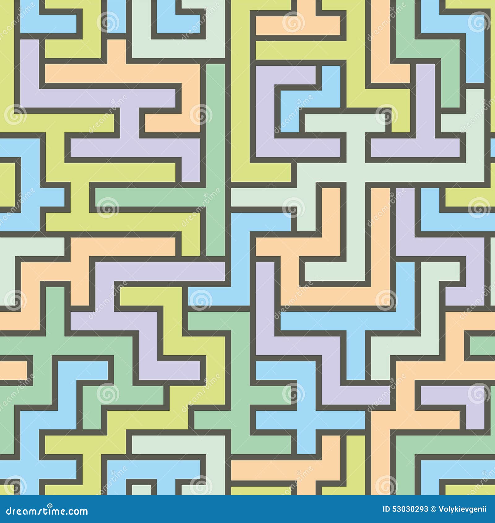 Maze background stock vector. Illustration of character - 53030293