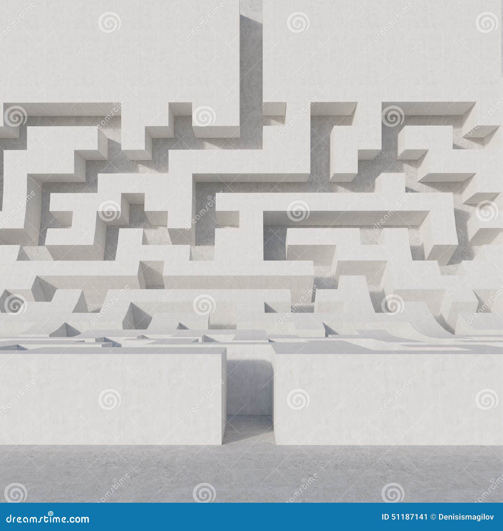 Maze bend stock illustration. Illustration of strategy - 51187141