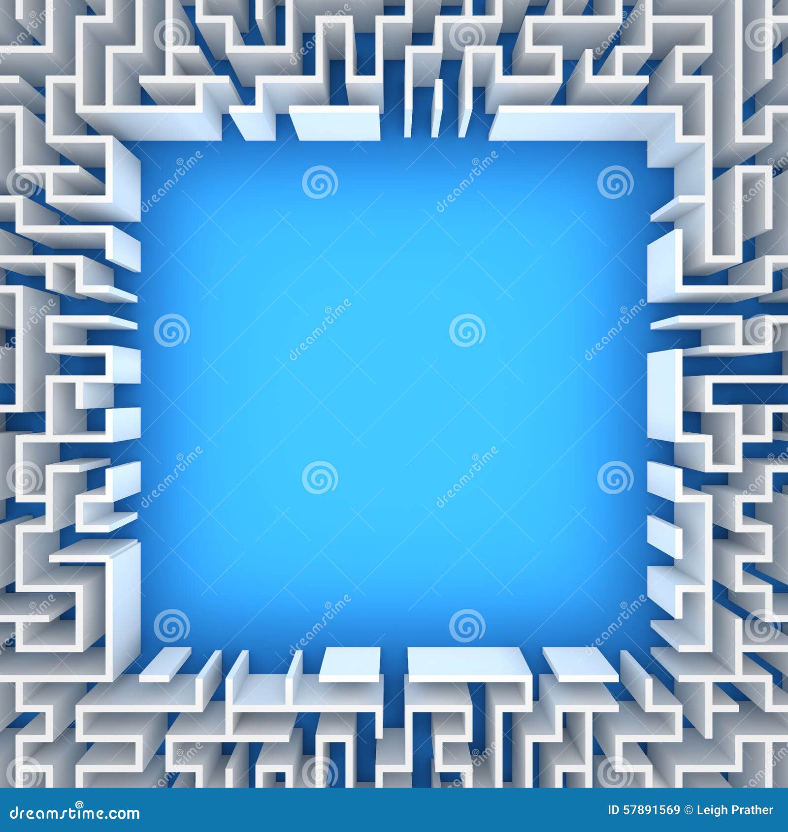 Blank Maze Royalty-Free Stock Photography | CartoonDealer.com #53878145