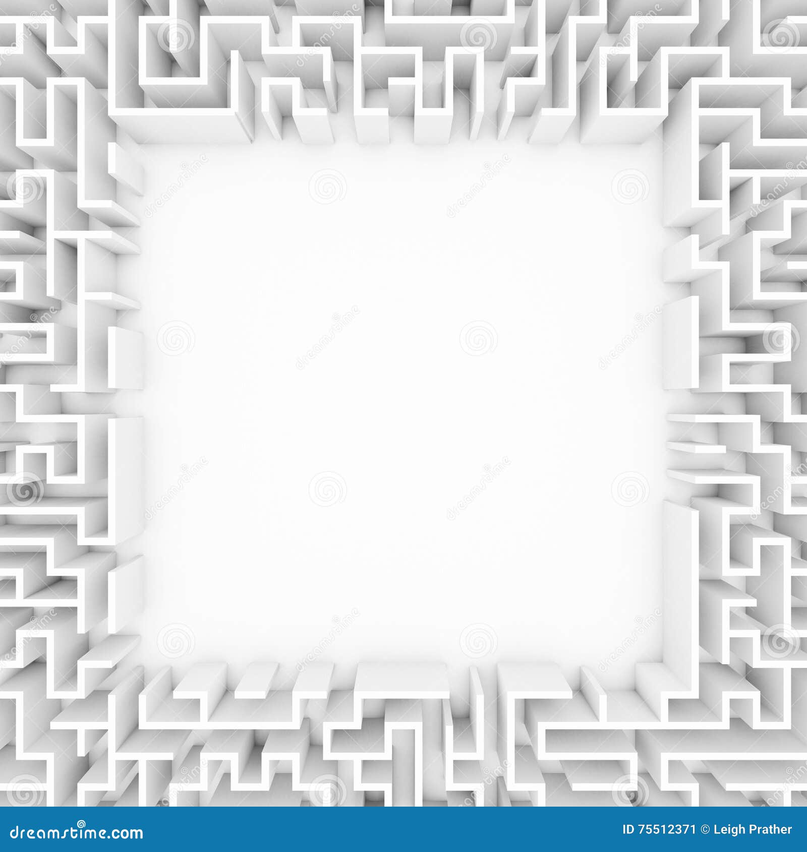 Blank Maze Royalty-Free Stock Photography | CartoonDealer.com #53878145