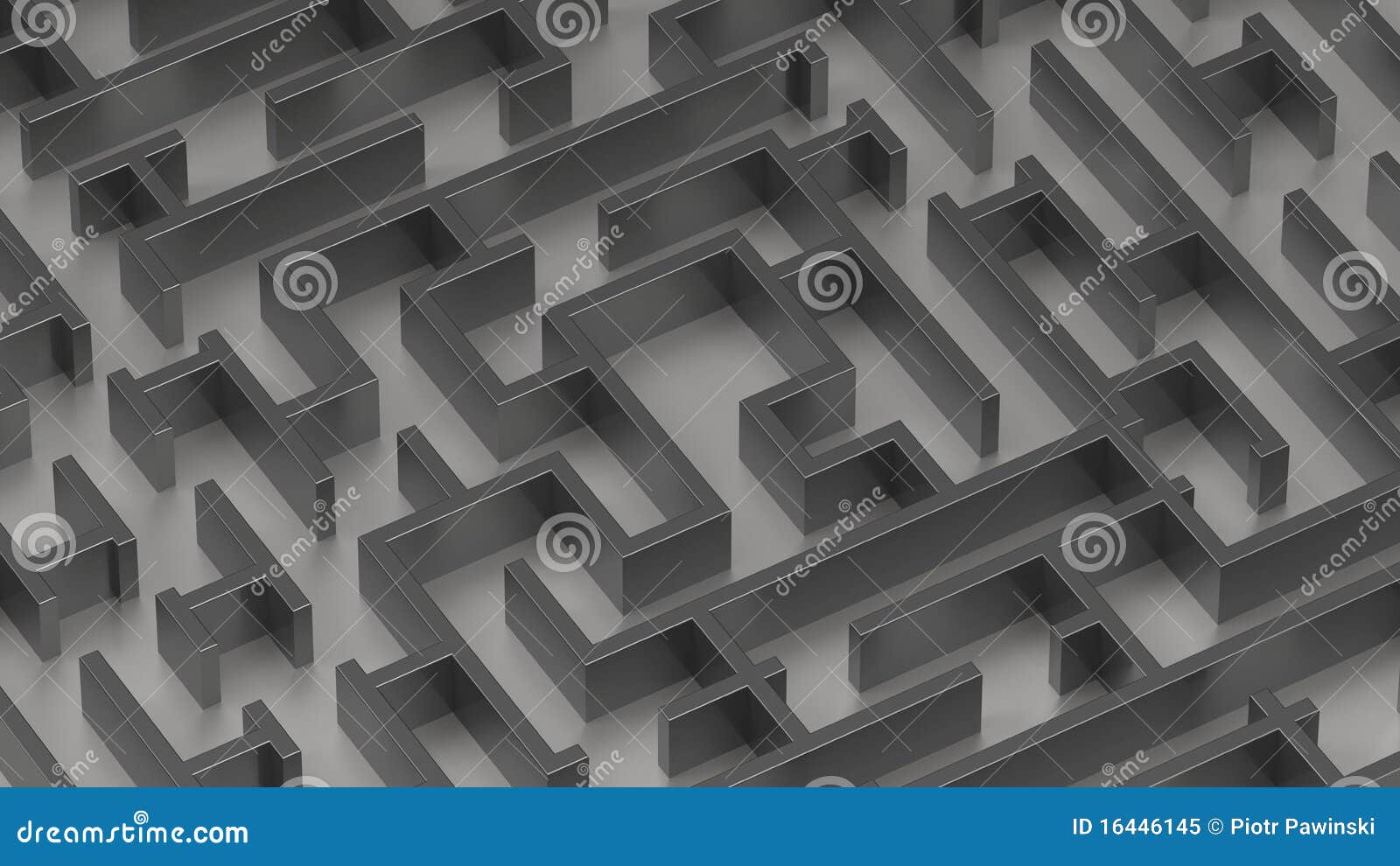 Maze concept stock illustration. Illustration of digital - 16446145