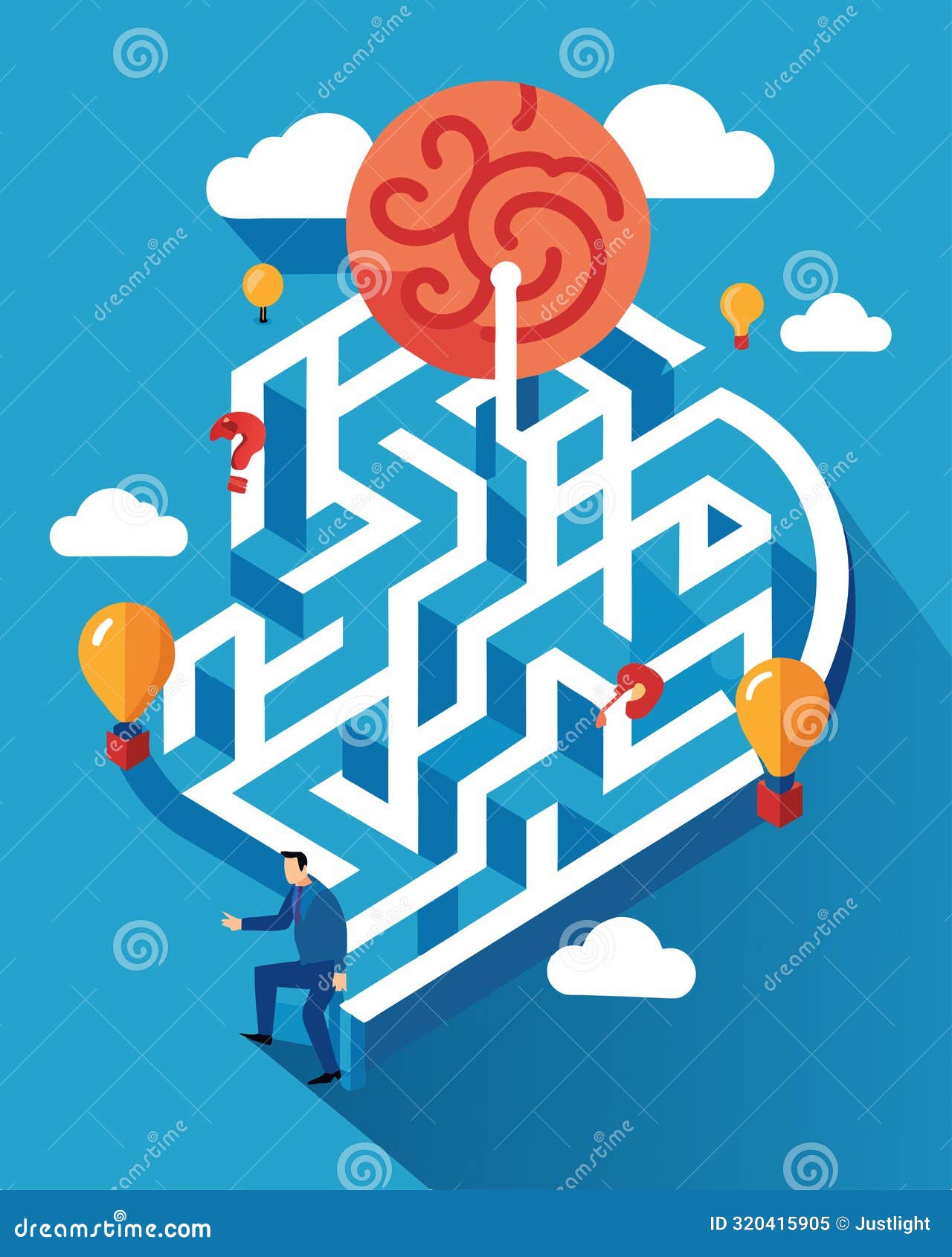 The Maze is a Confusing Web of Conflicting Thoughts and Emotions Making ...