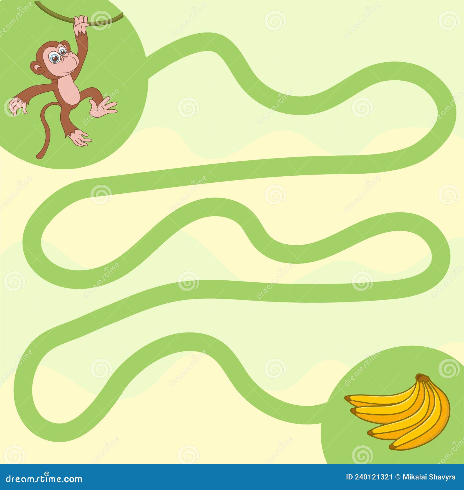 Help Monkey Find Path To Banana. Labyrinth. Maze Game For Kids. Black ... Help Monkey Find Path To Banana. Labyrinth. Maze Game For Kids. Black ...