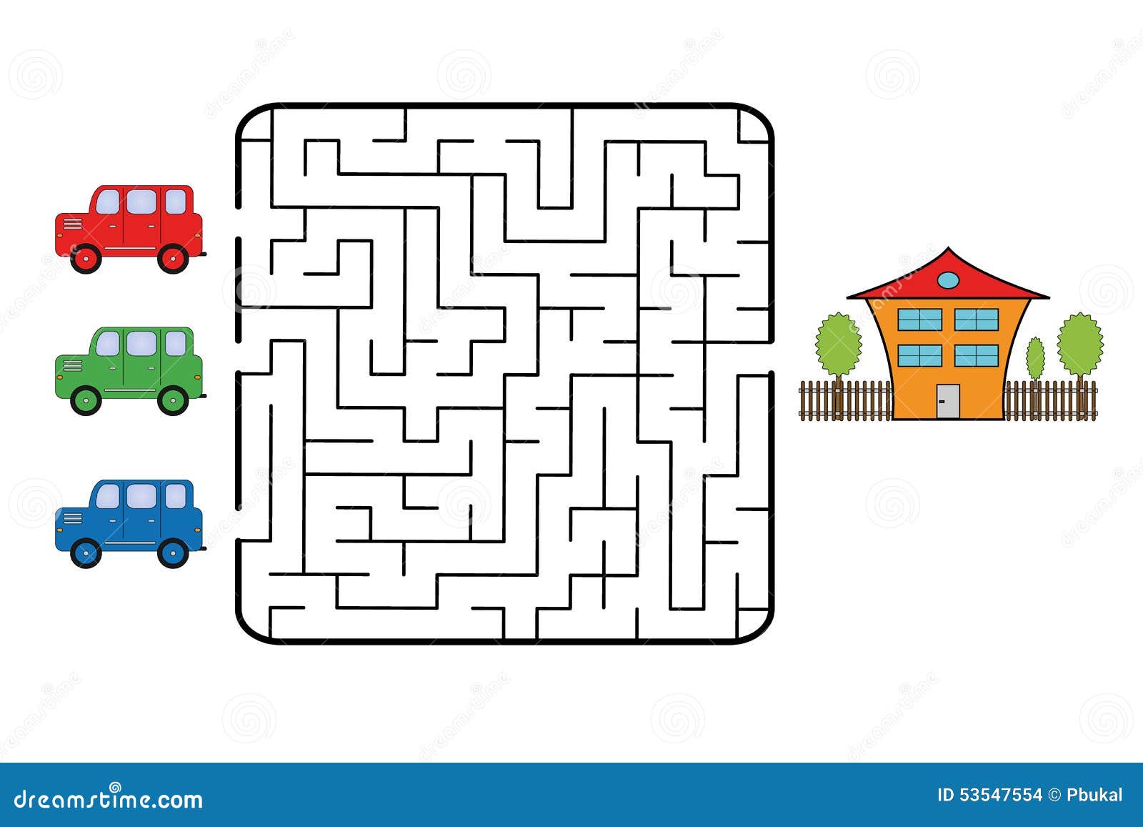 Maze stock vector. Illustration of complicated, graphic - 53547554 Maze stock vector. Illustration of complicated, graphic - 53547554