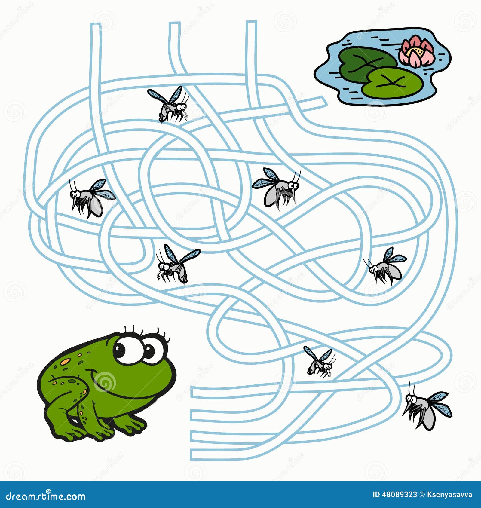 A Game For Children. Development Of Attention. Find Two Identical ...