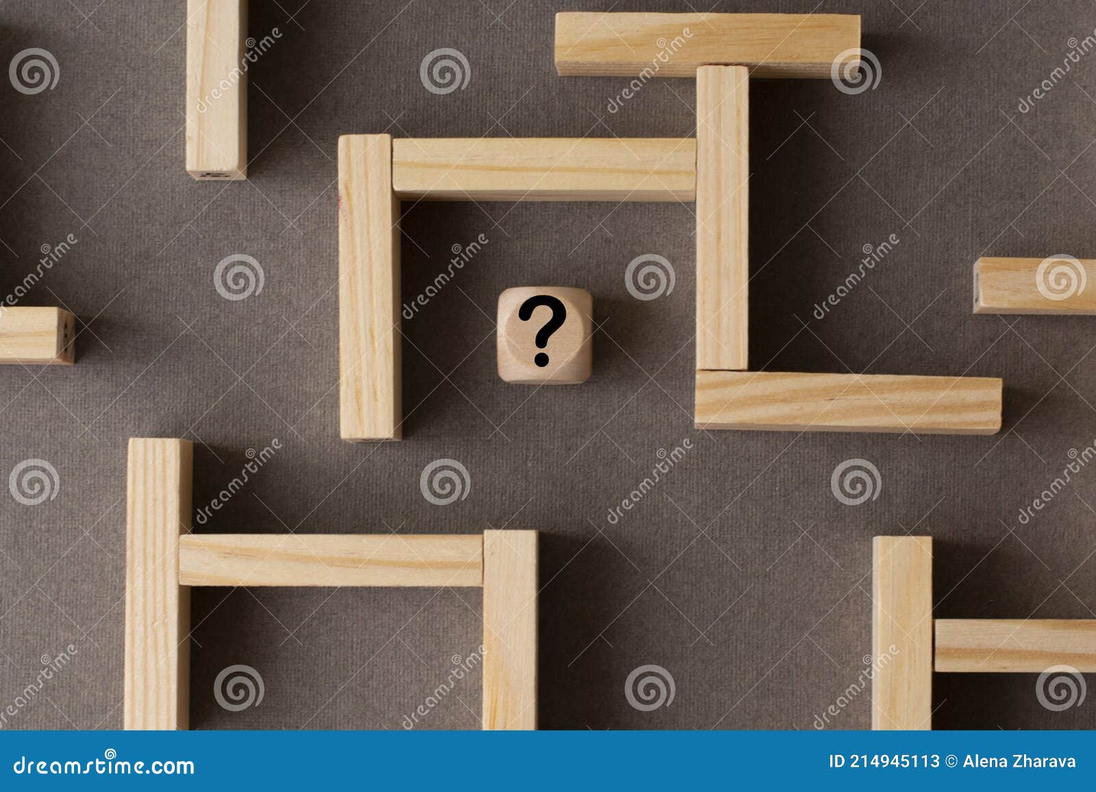 Maze And Red Question Mark Royalty-Free Stock Photography ...
