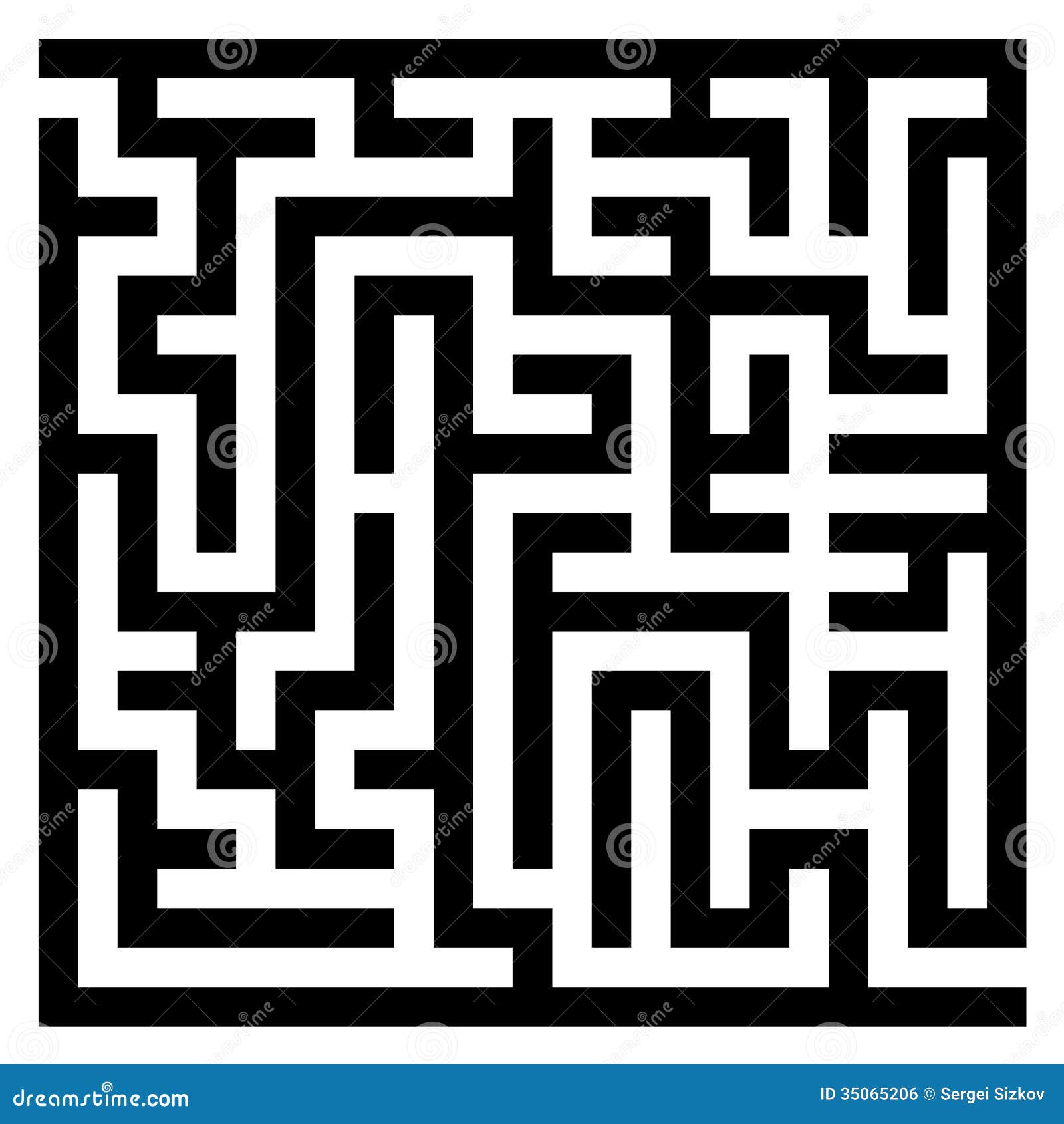 Maze Labyrinth Royalty Free Stock Image - Image: 35065206