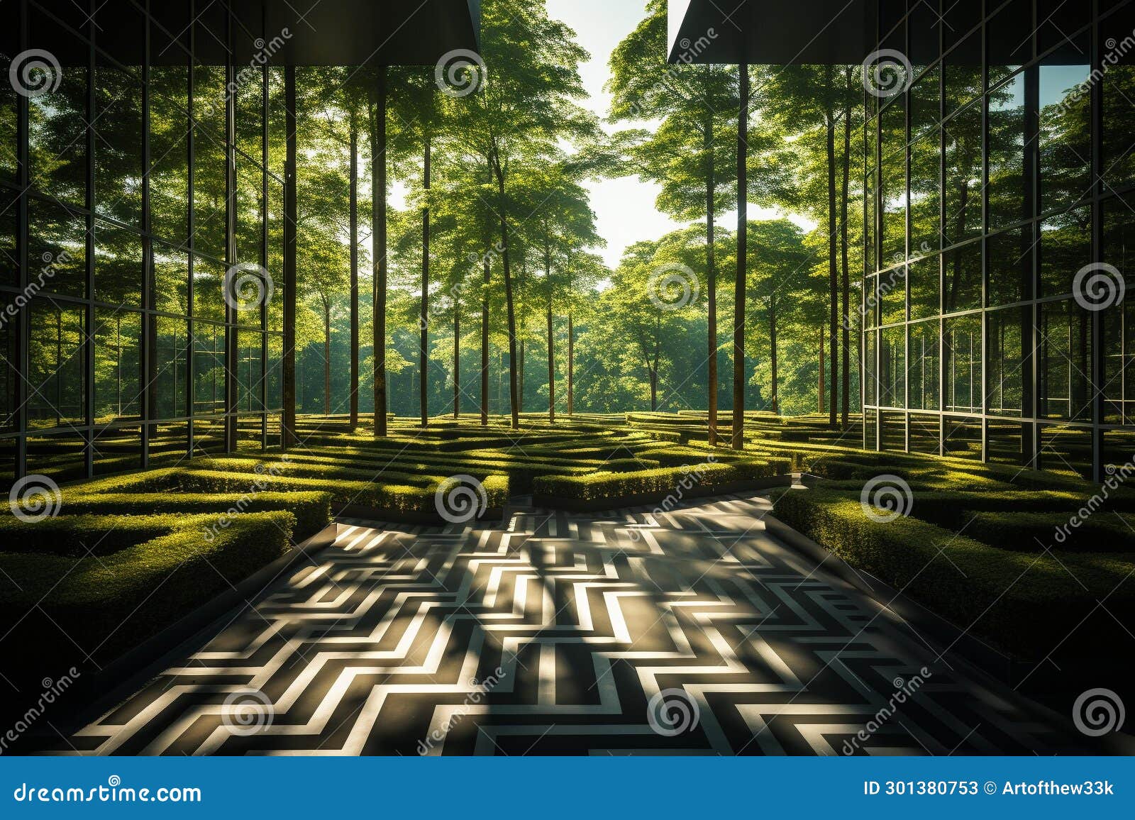 A Maze-like Pattern with Dead Ends and Twists, Indicating the ...