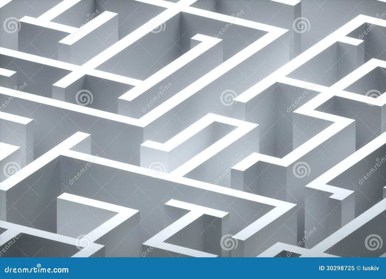 Maze stock illustration. Illustration of maze, frustration - 30298725