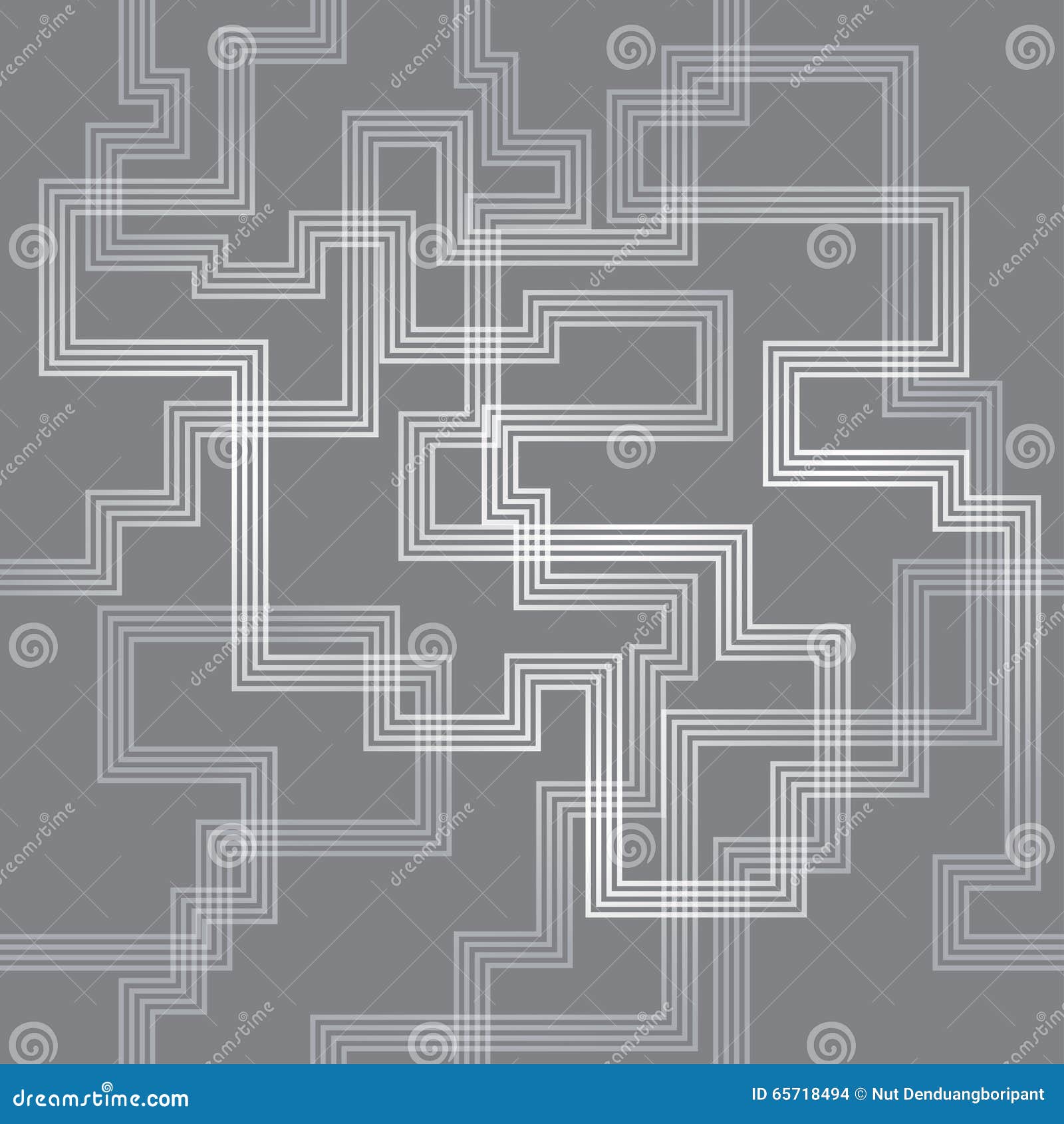 Maze Line Seamless Pattern Background Stock Vector - Illustration of ...