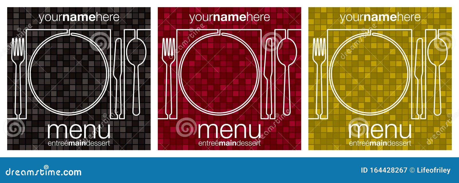 Maze menu designs stock vector. Illustration of invitation - 164428267