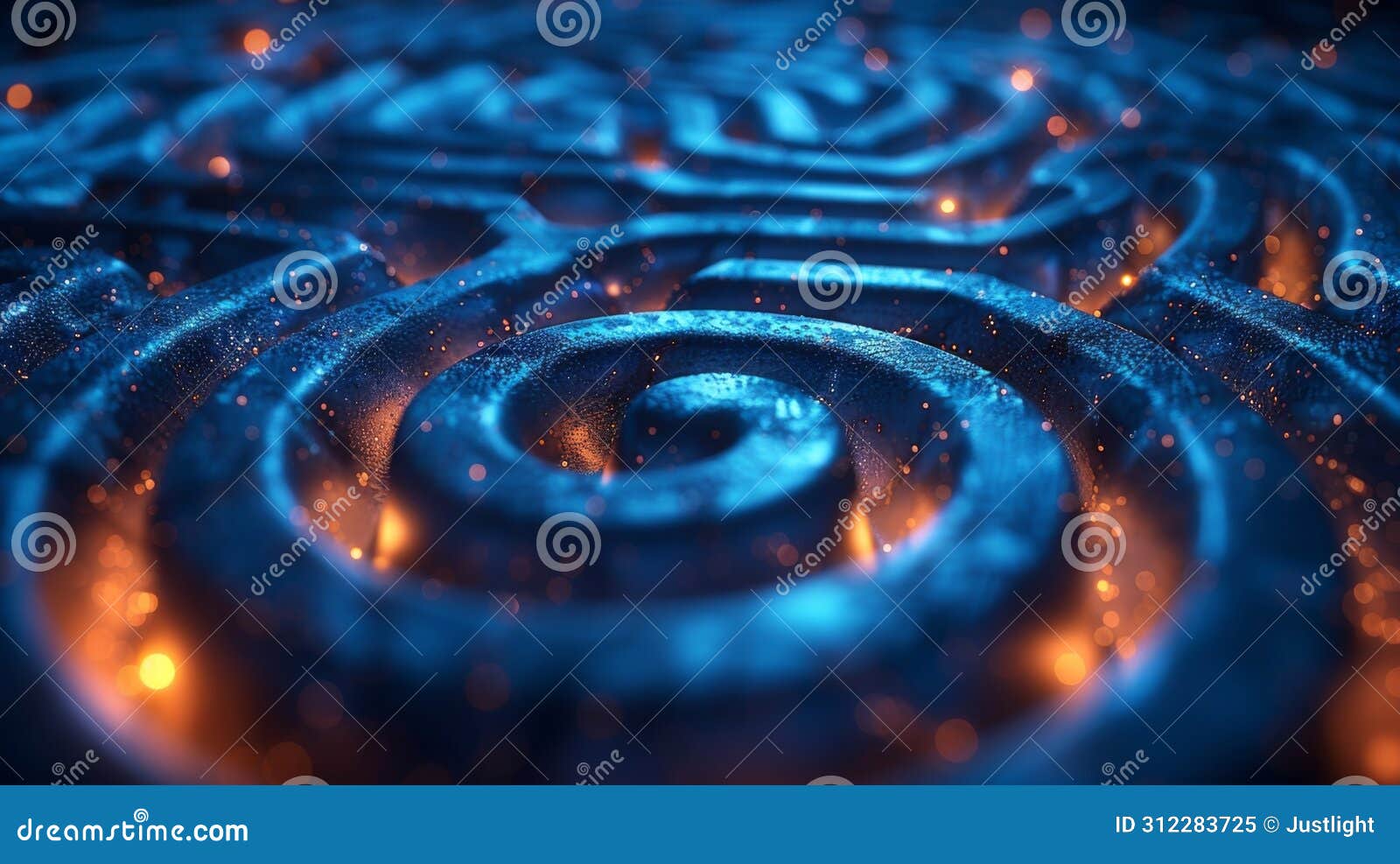 A Maze of Multidimensional Pathways Showcasing the Complex and ...