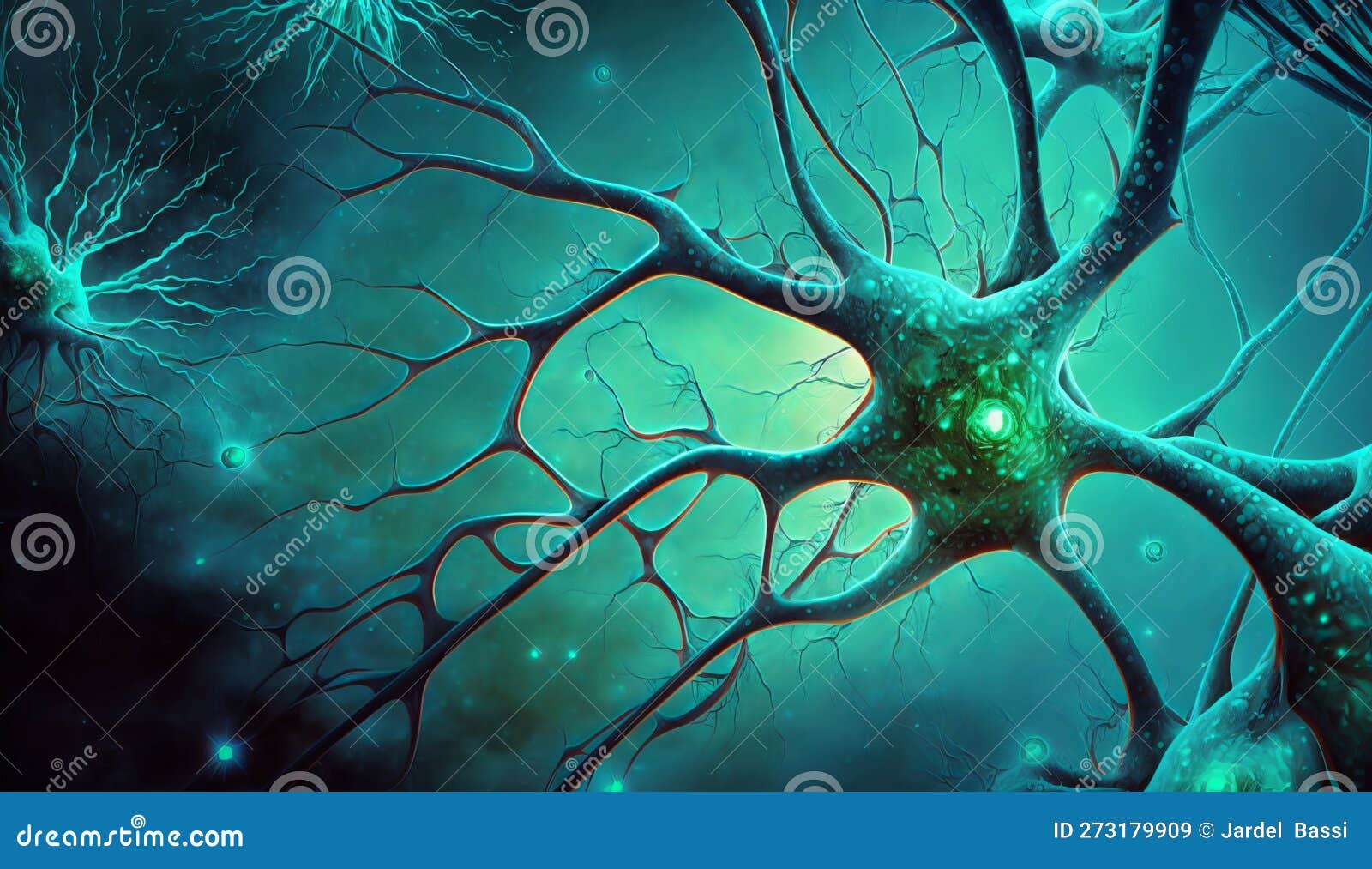 A Maze of Neurons Pattern stock illustration. Illustration of complex ...