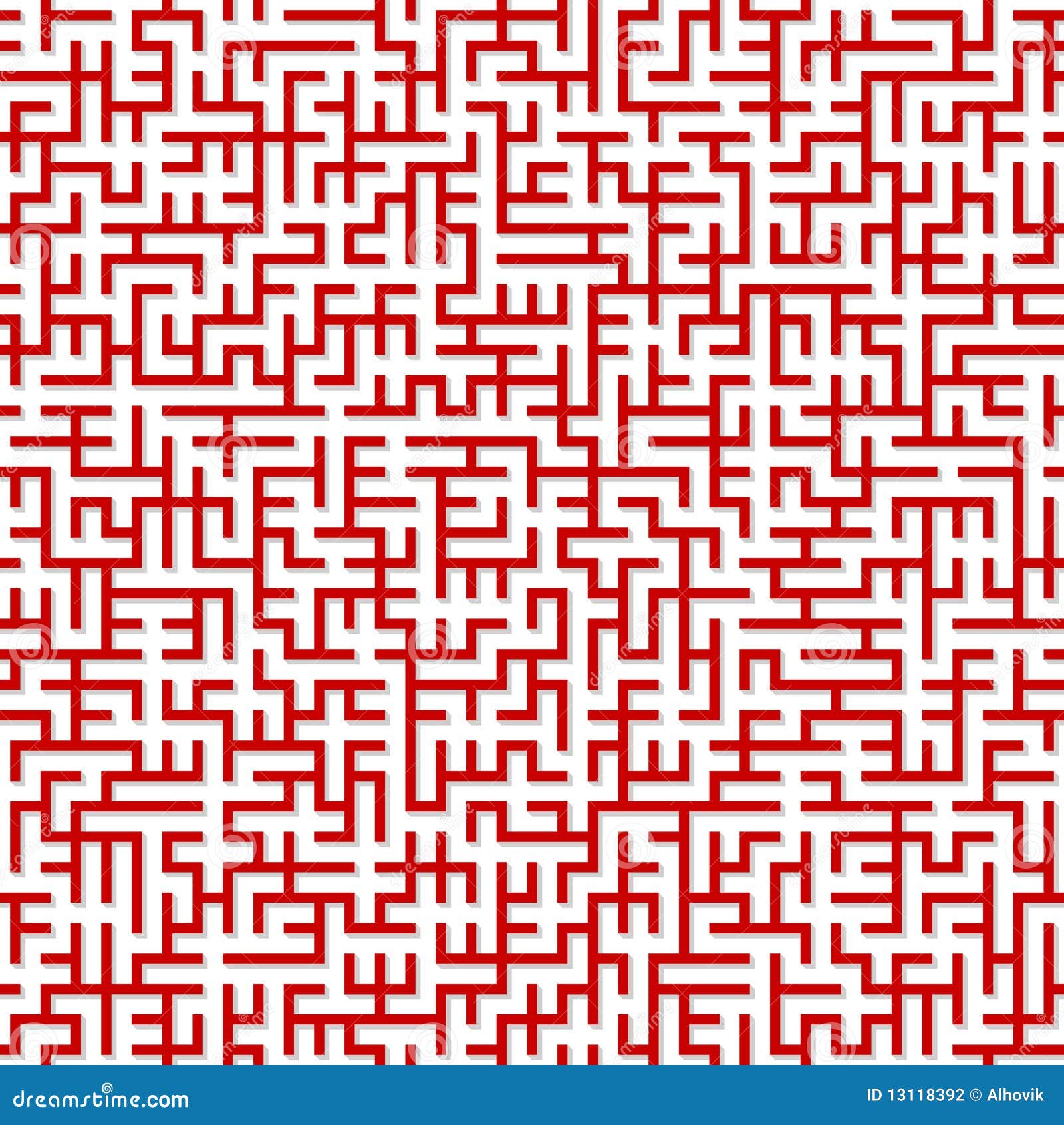 Maze. Seamless pattern. stock vector. Illustration of game - 13118392