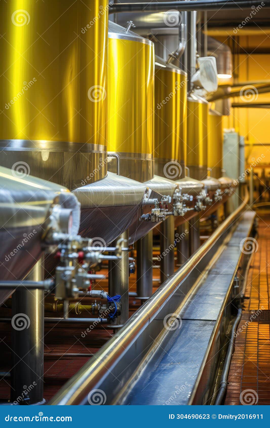 A Maze Of Steel Vessels, These Tanks Form A Complex Network Within The ...