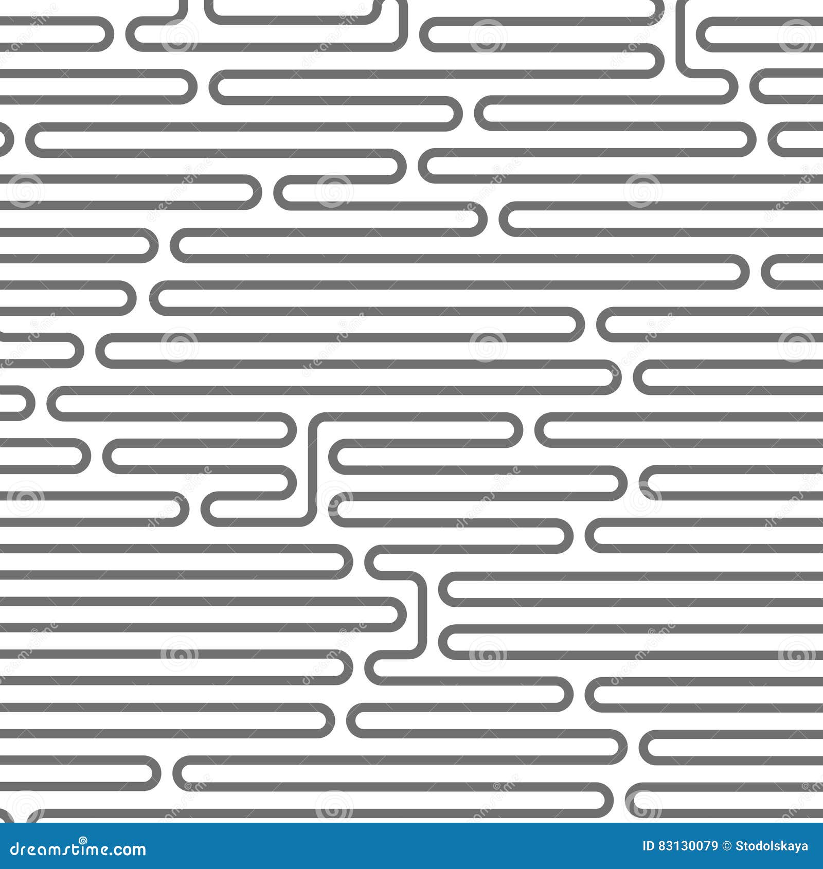 Maze Style Horizontal Pattern - Lines Stock Vector - Illustration of ...