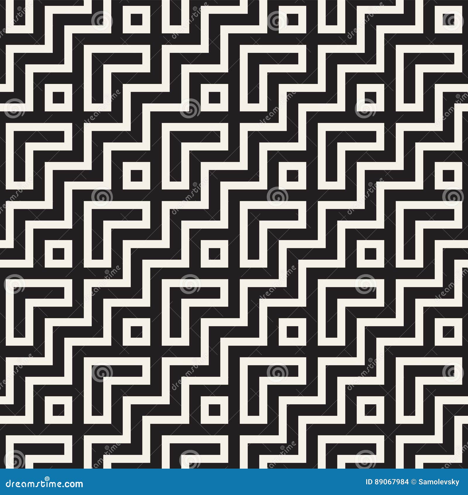 Maze Tangled Lines Contemporary Graphic. Abstract Geometric Background ...