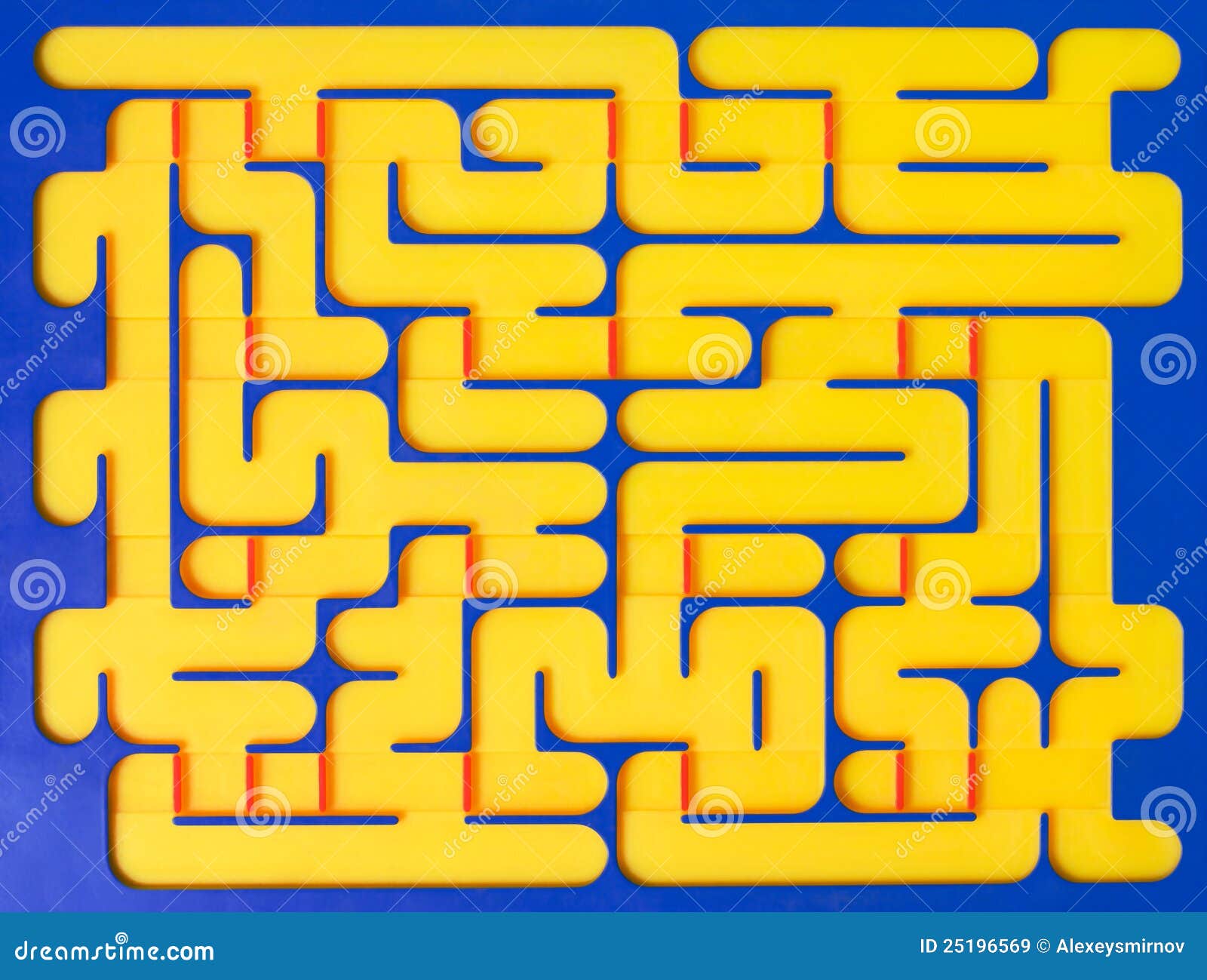Maze toy stock image. Image of labyrinth, journey, challenge - 25196569