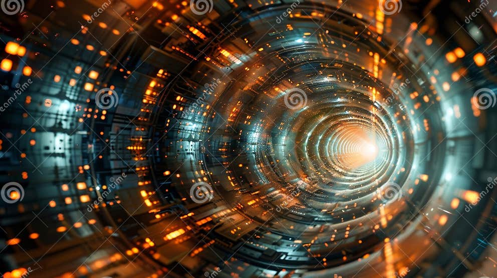 A Maze of Tunnels Junctions and Intersections All Representing the Interactions of Fundamental ...