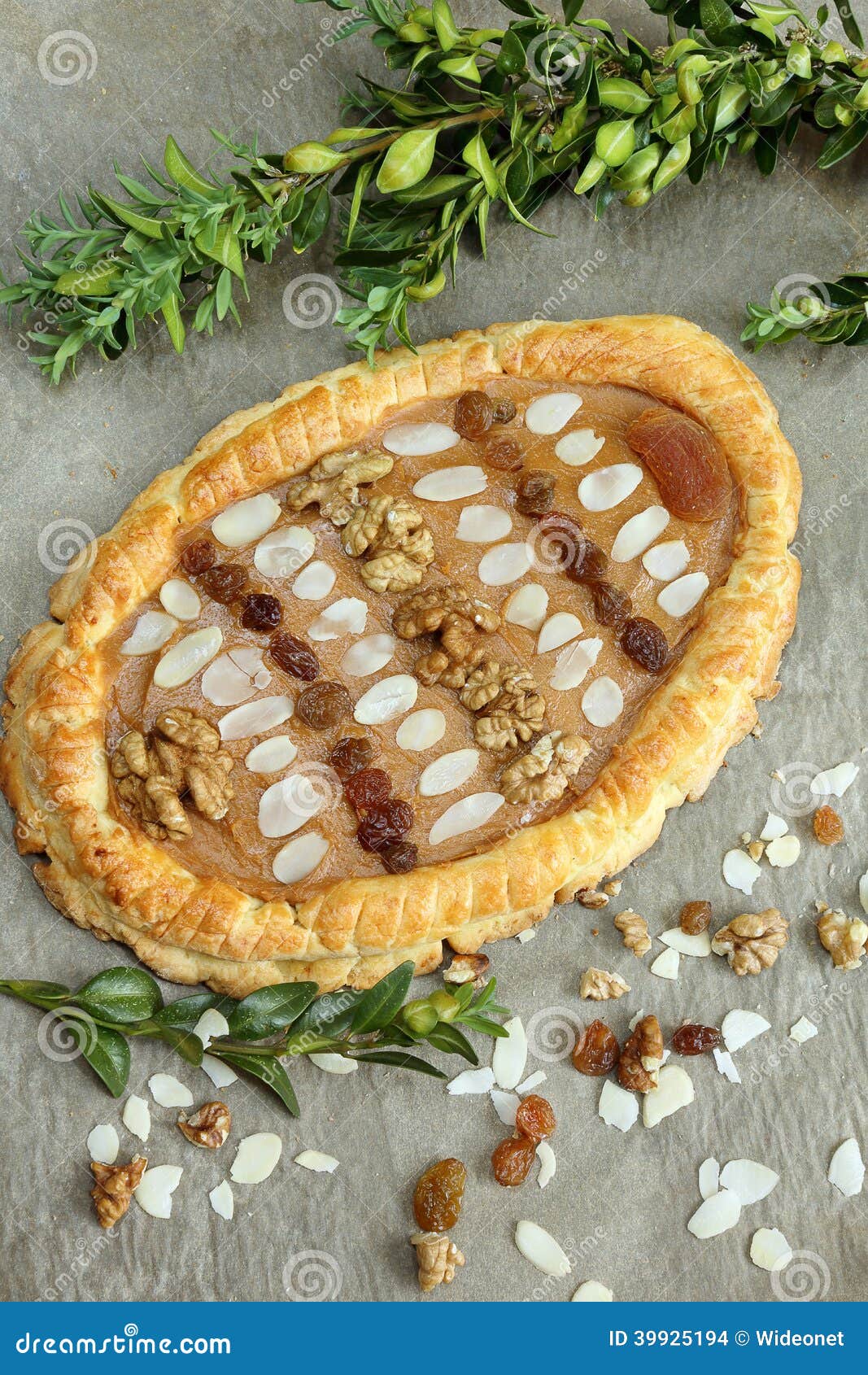 Mazurek, Trditional Polish Easter Cake Stock Photo - Image of special ...