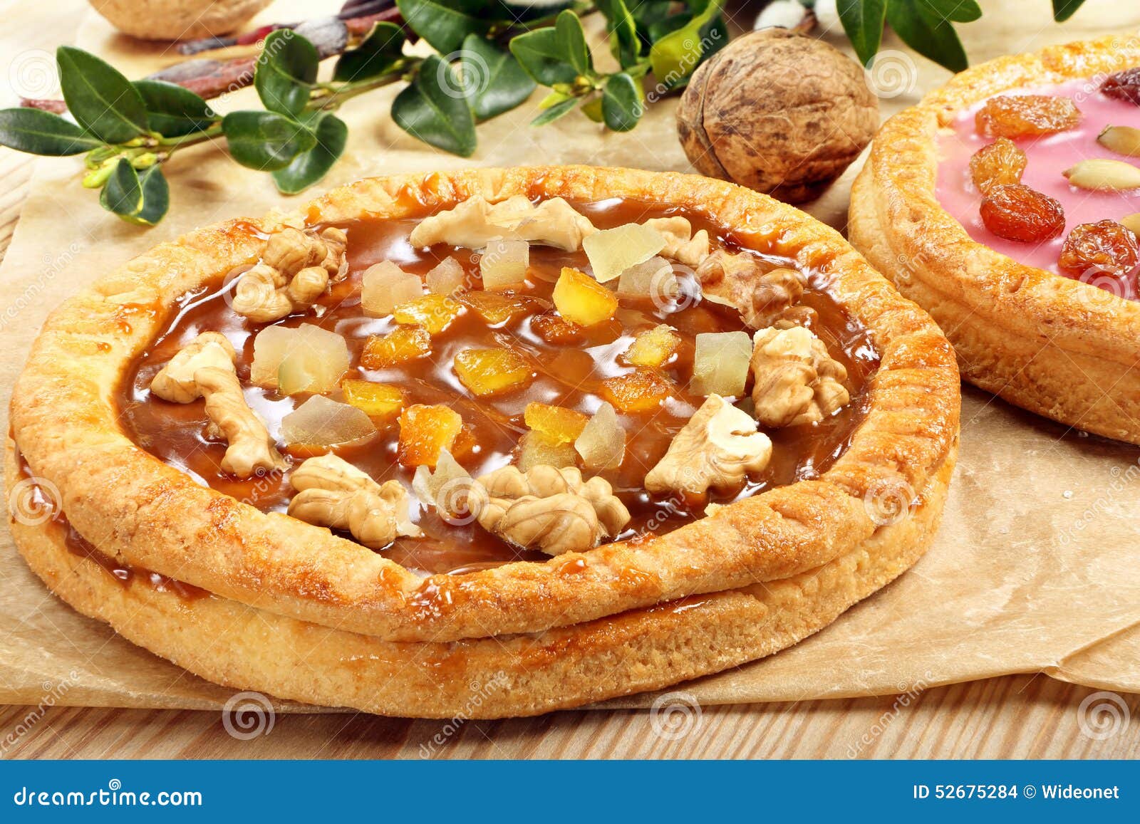 Mazurek Trditional Polish Easter Cake Stock Photo - Image of marmalade ...