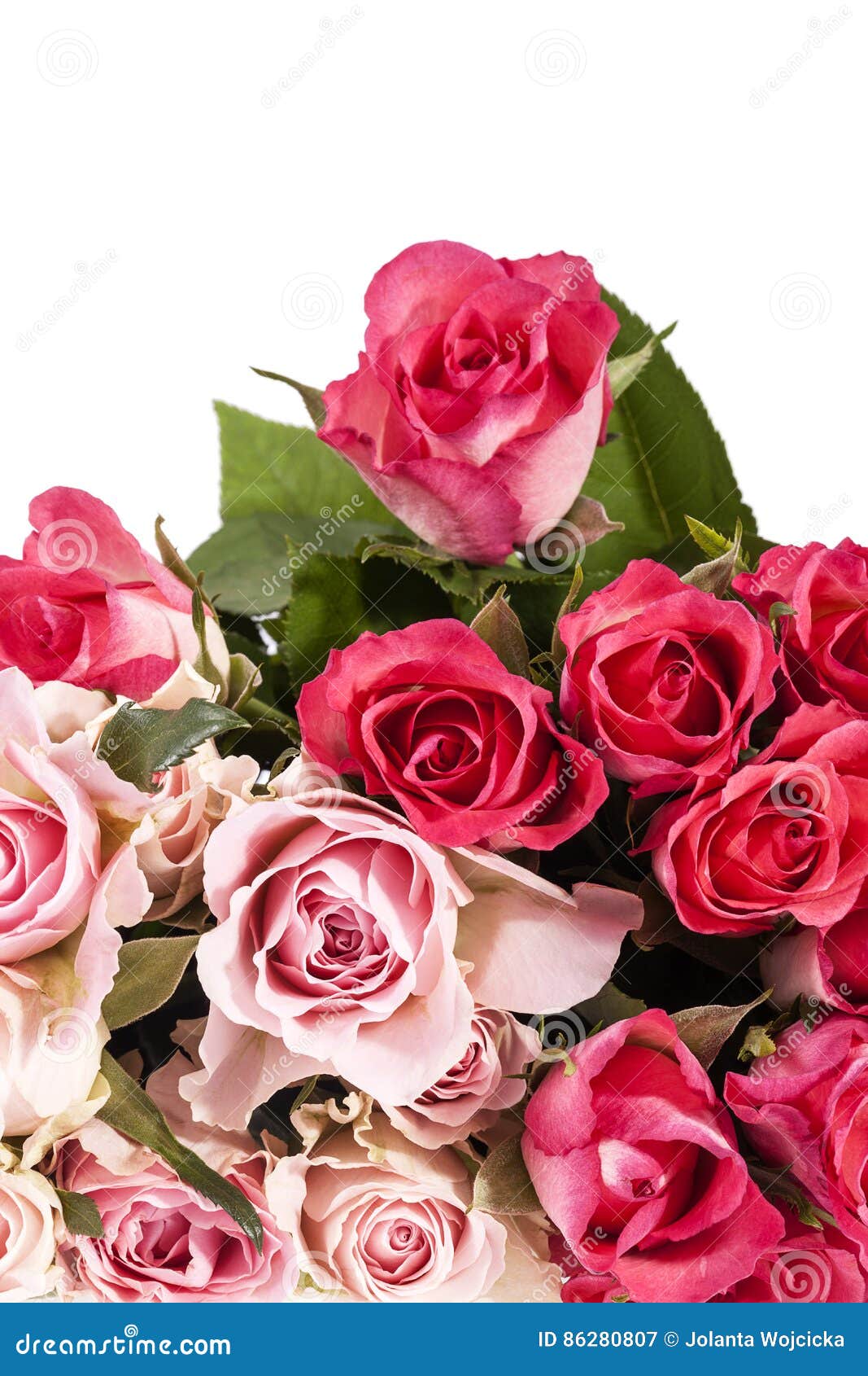 Mazzo Delle Rose Rosa, Fine Su Immagine Stock - Immagine di nave ...