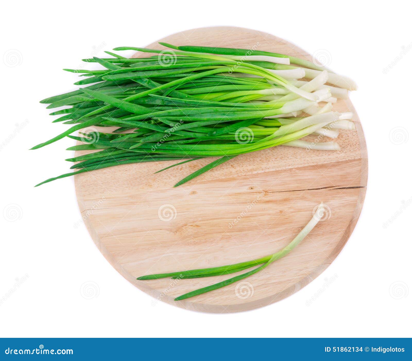 Mazzo di cipolla verde fotografia stock. Immagine di pianta - 51862134