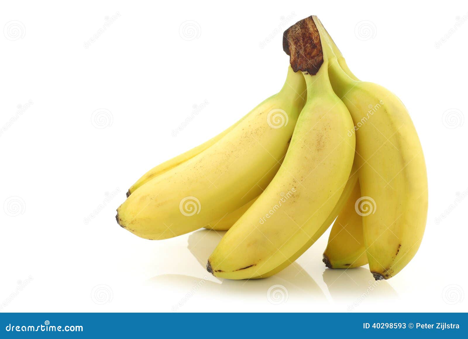 Mazzo Fresco Di Mini Banane Immagine Stock - Immagine di esotico ...