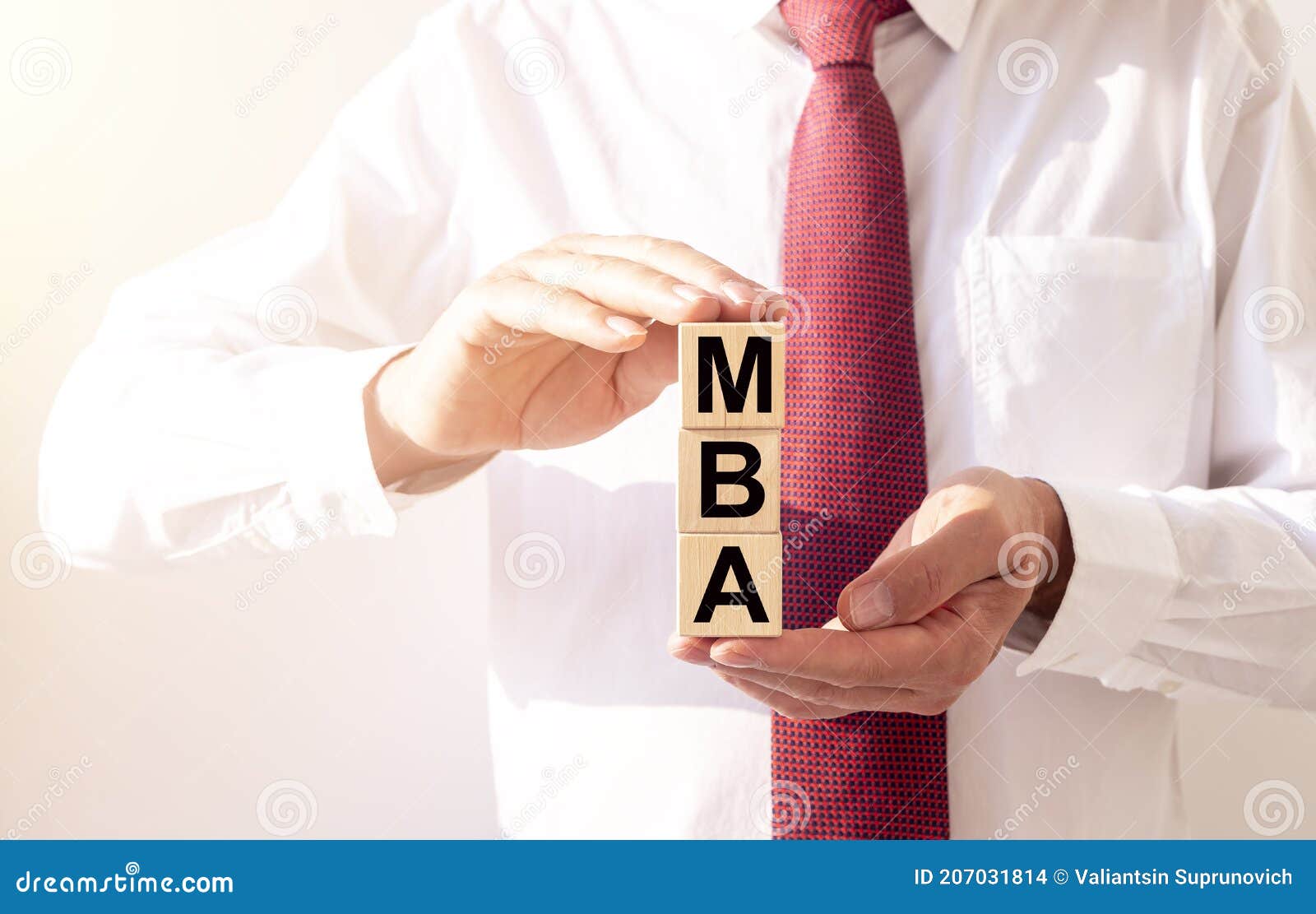 MBA Acronym Inscription. Master of Business Administration Concept ...