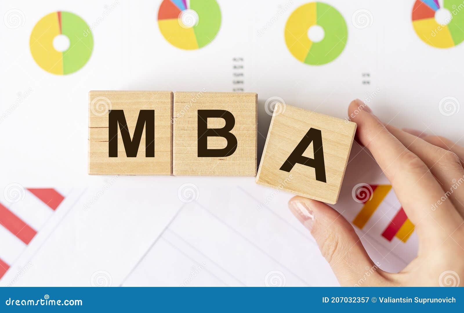 MBA Acronym Inscription. Master of Business Administration Concept ...