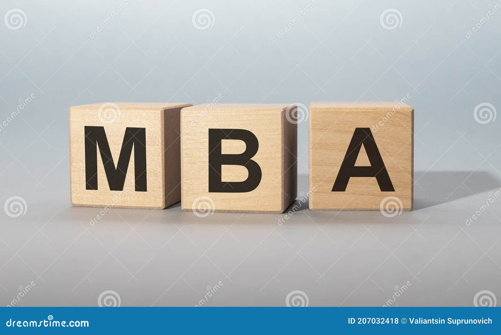 MBA Acronym Inscription. Master of Business Administration Concept ...