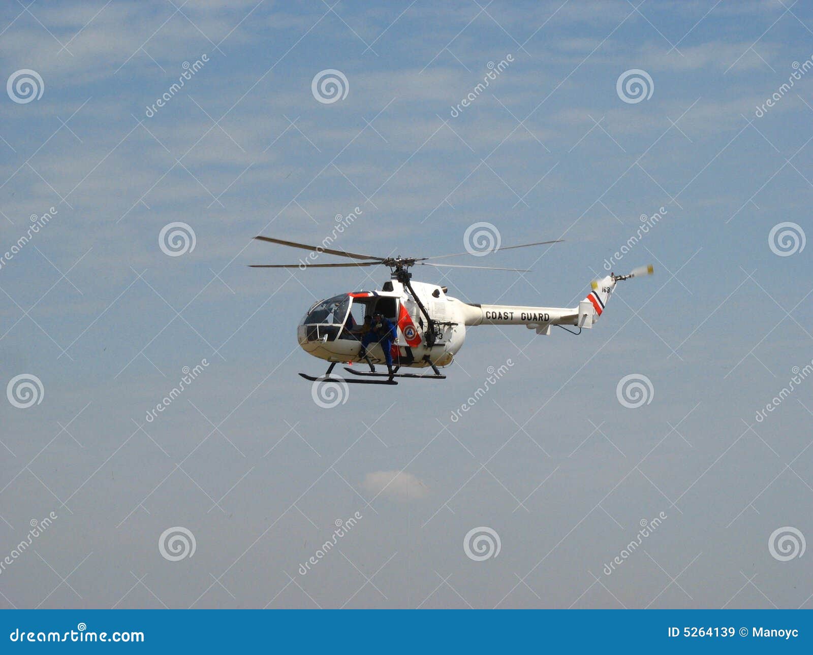 Mbb bo 105 helicopter stock image. Image of mission, philippine - 5264139
