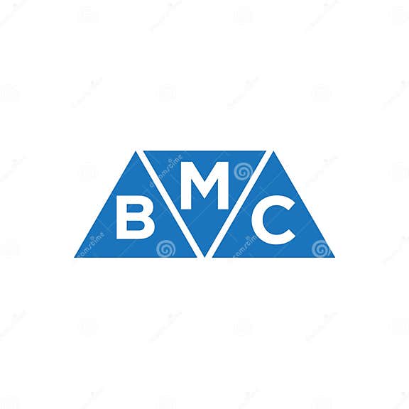 MBC Abstract Initial Logo Design on White Background. MBC Creative ...