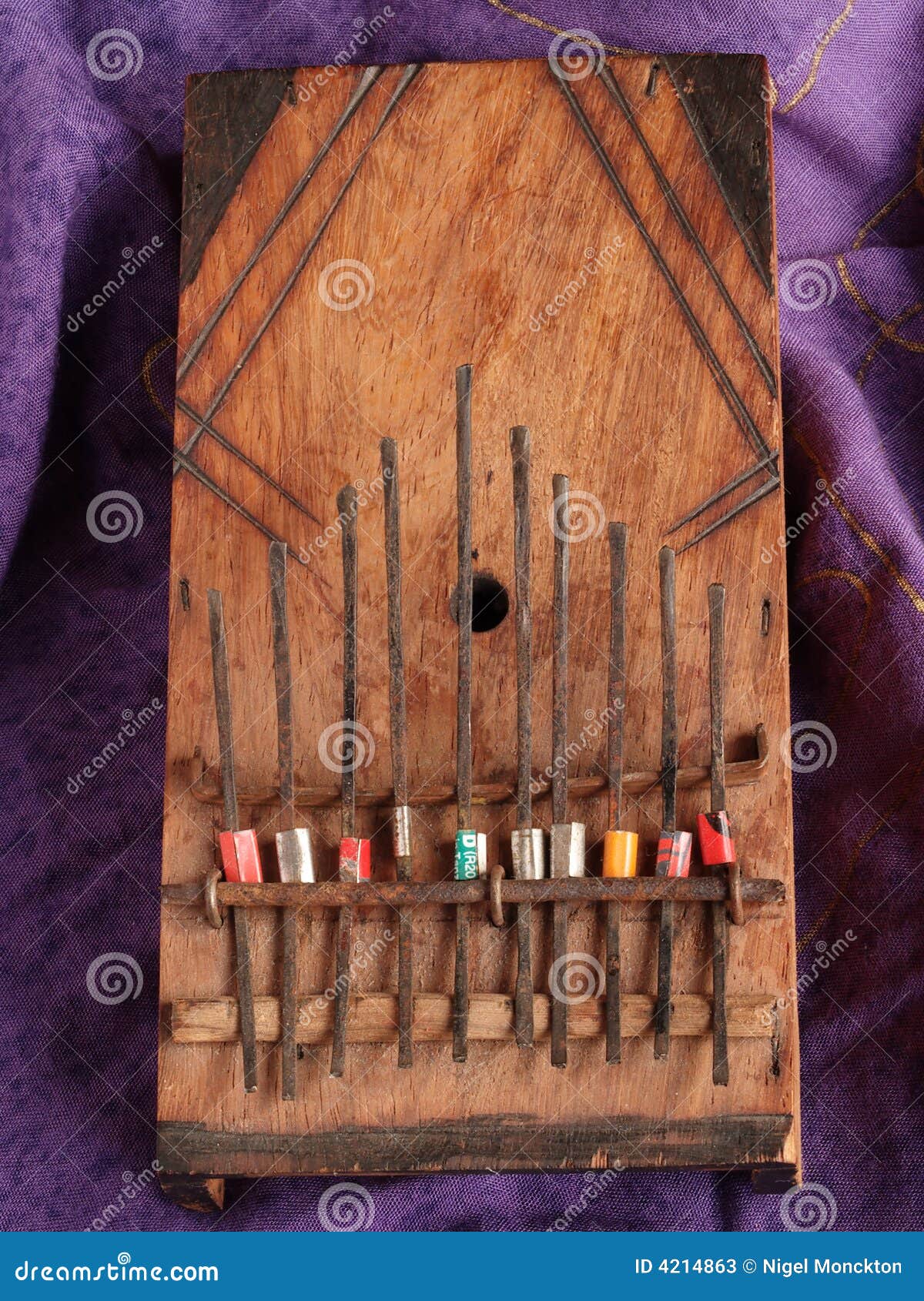 Mbira stock image. Image of piano, heritage, mbira, africa - 4214863