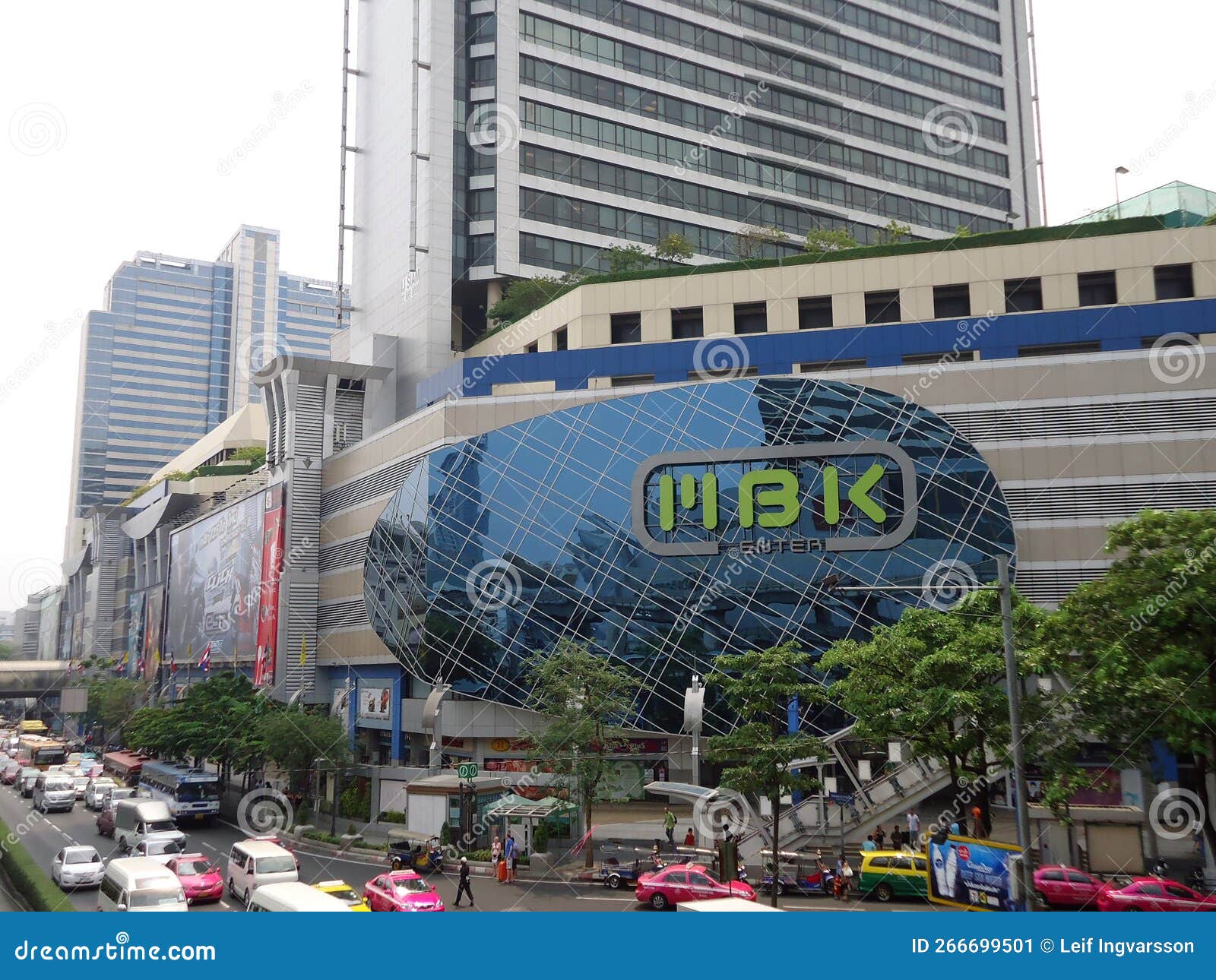 MBK, Large Department Store Complex in Bangkok Thailand Editorial Photo ...