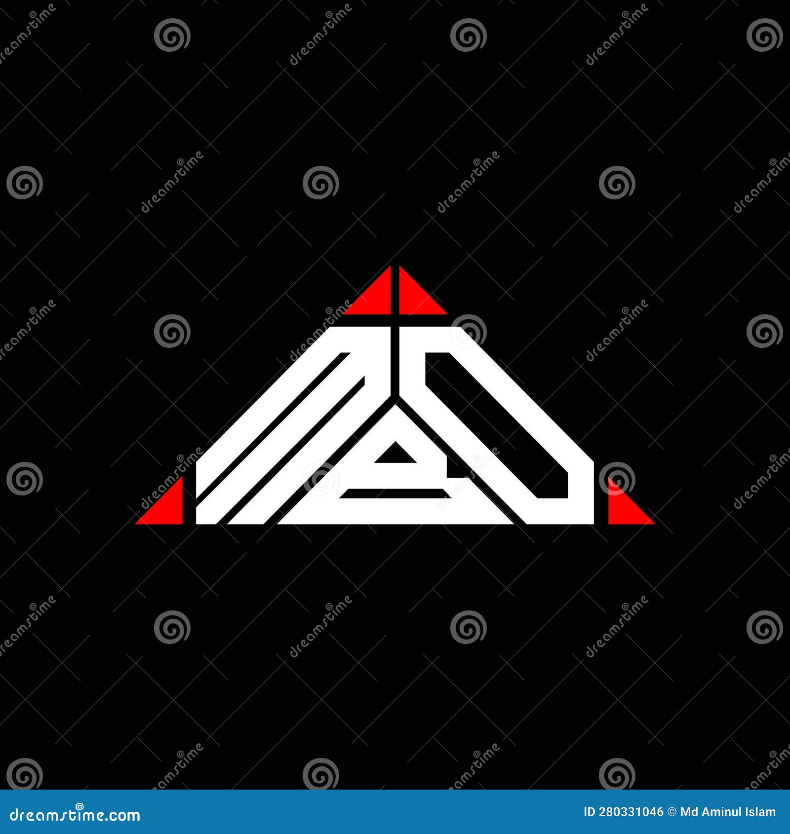 MBO Letter Logo Creative Design with Vector Graphic, MBO Stock Vector ...
