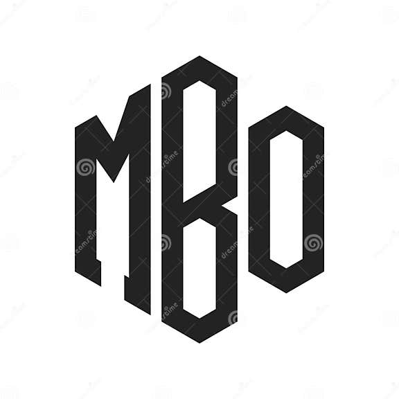 MBO Logo Design. Initial Letter MBO Monogram Logo Using Hexagon Shape ...