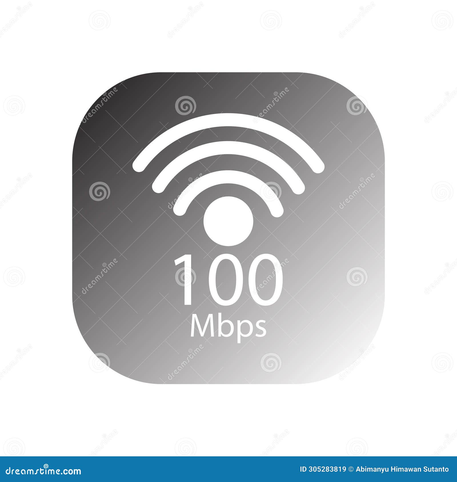 Mbps Speedometer Icon Vector Stock Illustration - Illustration of ...